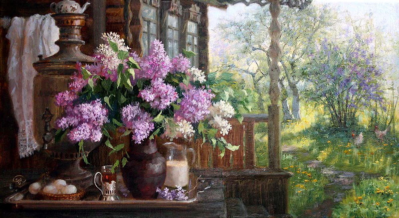 Vladimir Zhdanov, 1959 | Siberian landscape painter | Tutt'Art ...